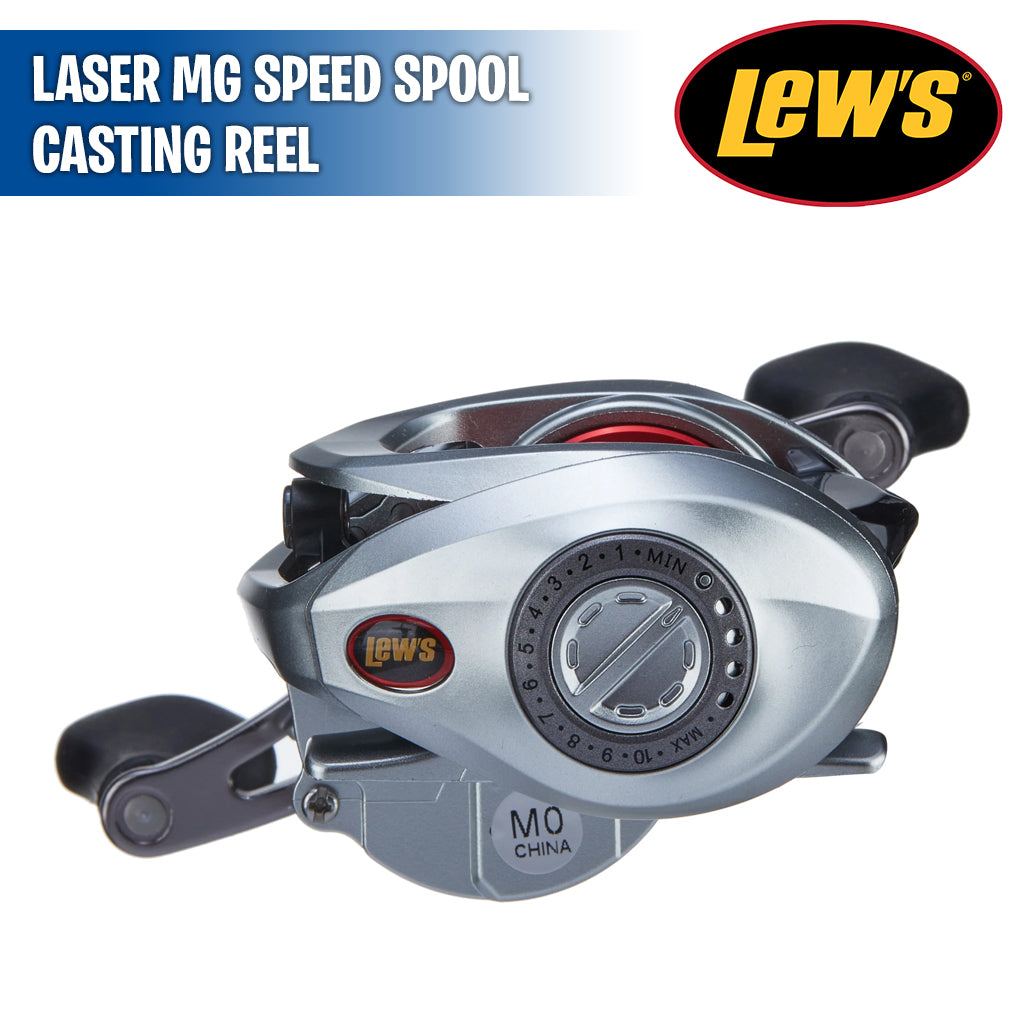 Laser MG - 7.5:1 - Casting Reel - Lews | Fishing Depot.mx