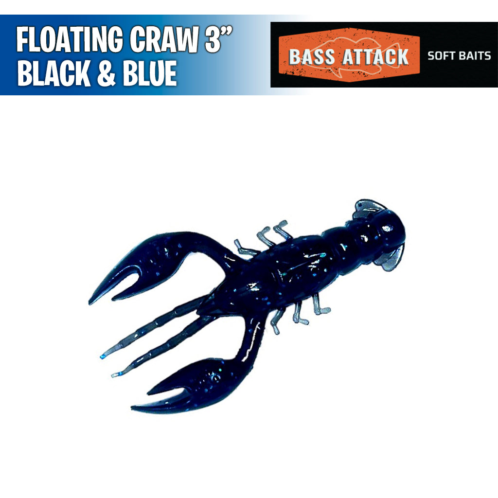 Floating Craw - Bass Attack | Fishing Depot.mx