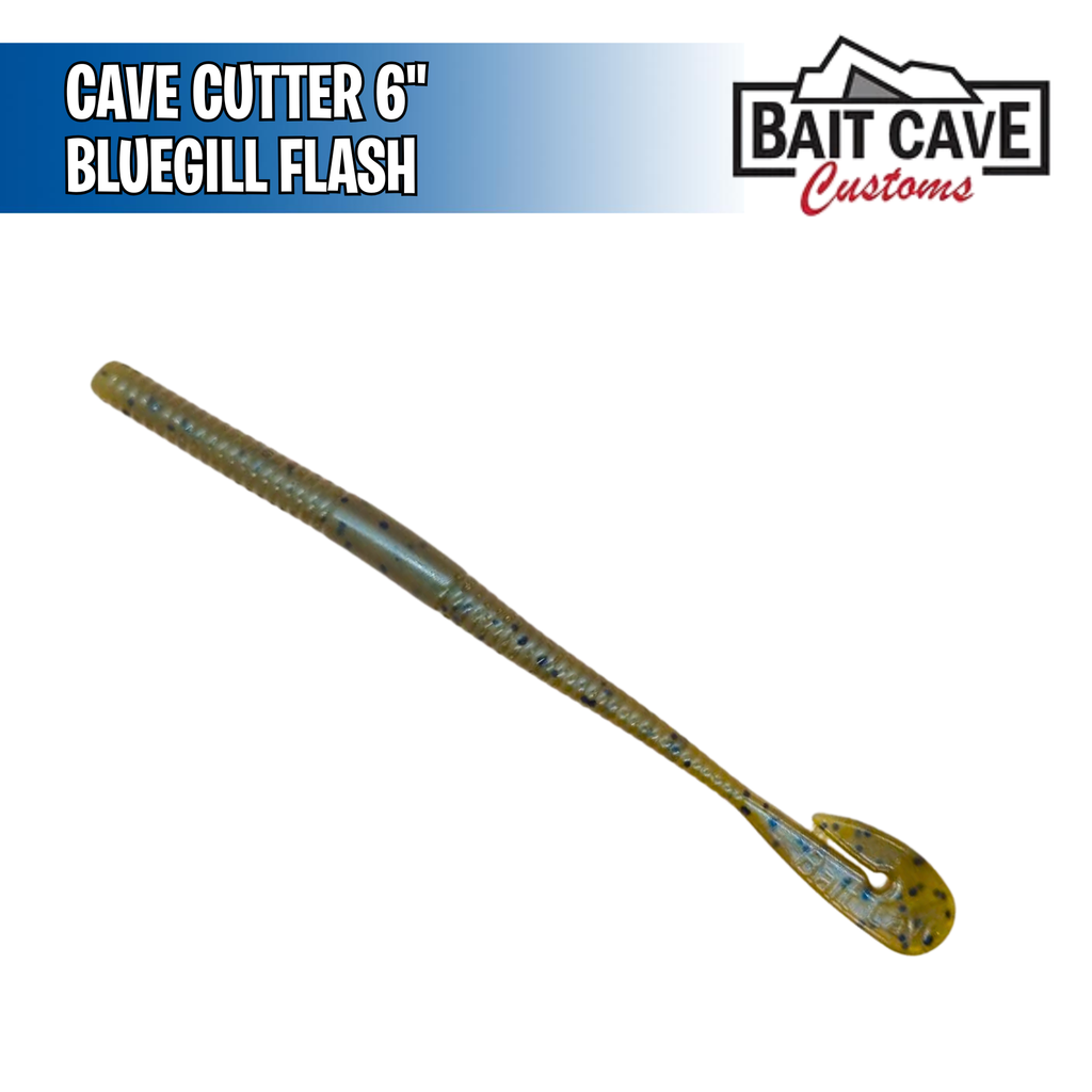Cave Cutter 6" - Bait Cave Customs | Fishing Depot.mx