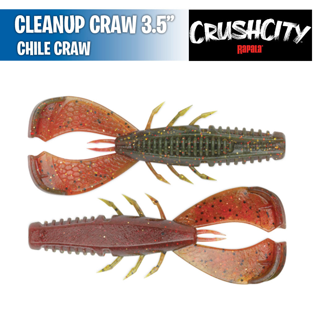 Cleanup Craw 3.5" - Crush City | Fishing Depot.mx