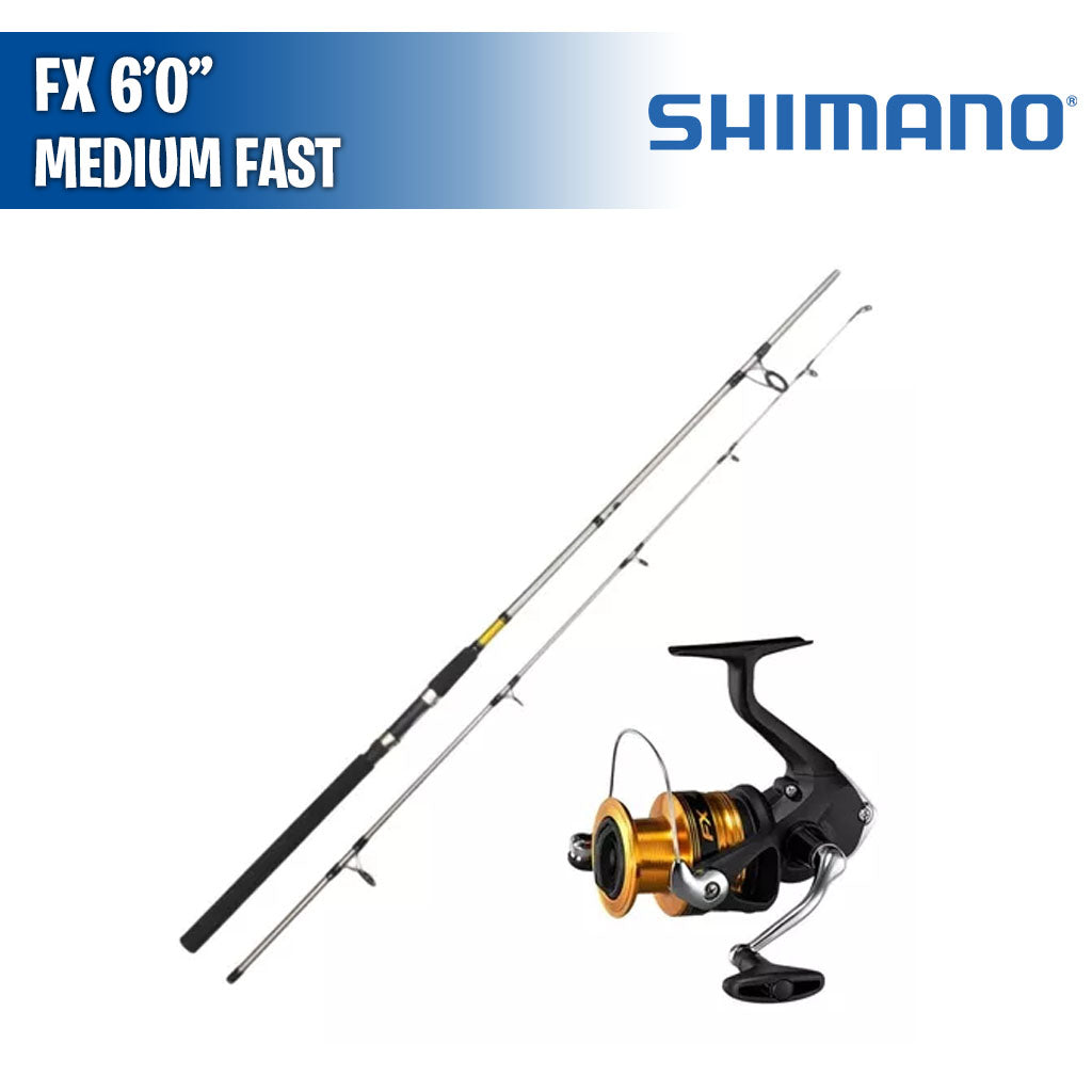 FX - Medium Fast - 6'0 - Combo Spinnig - Shimano | Fishing Depot.mx