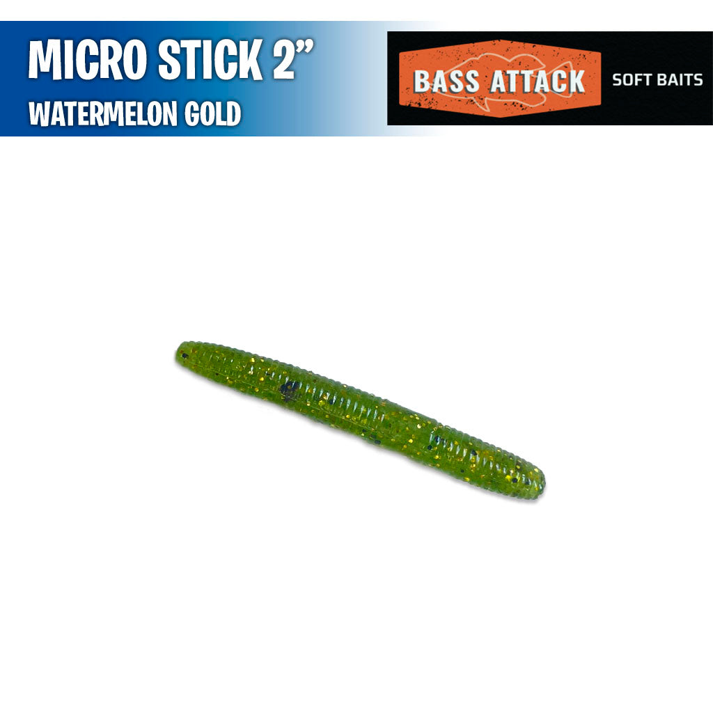 Micro Stick 2" - Bass Attack | Fishing Depot.mx