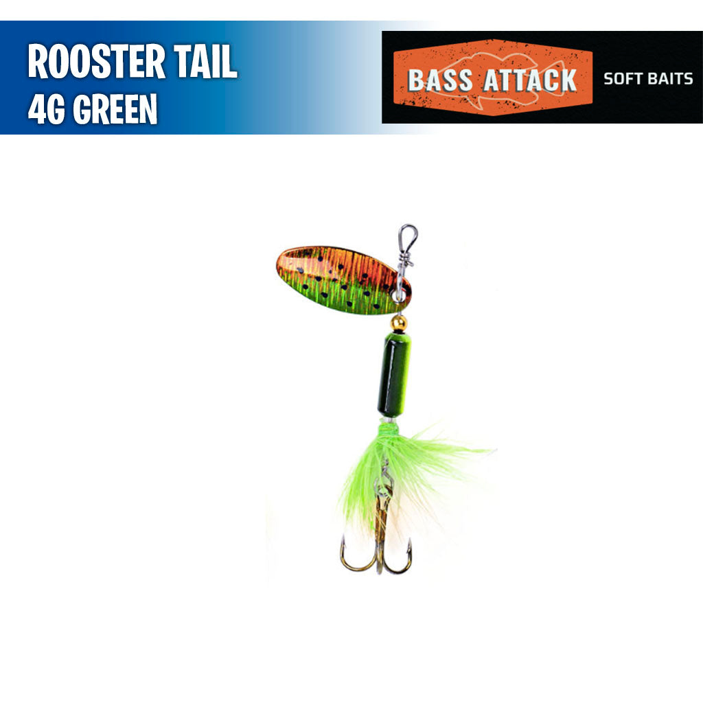 Rooster Tail - Bass Attack | Fishing Depot.mx