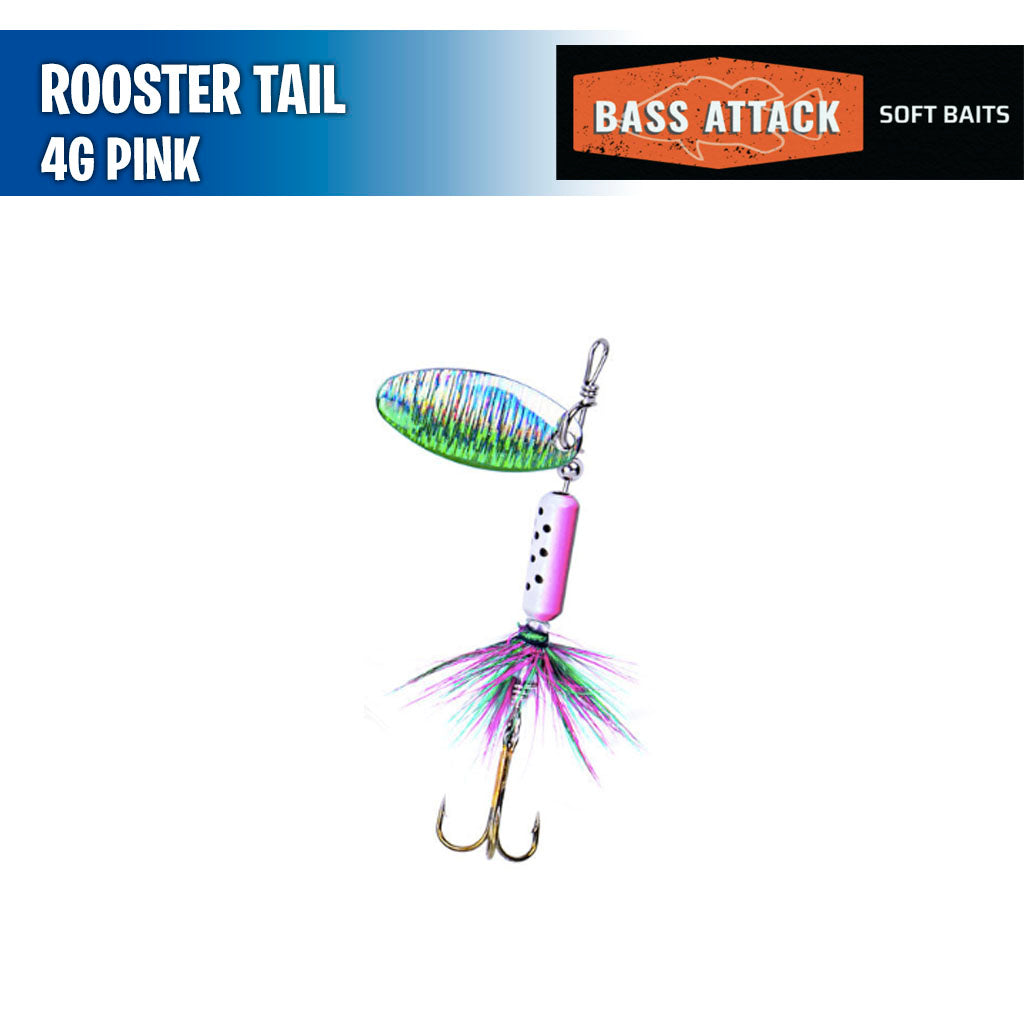 Rooster Tail - Bass Attack | Fishing Depot.mx