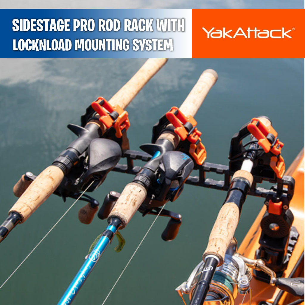 SideStage Pro Rod Rack with LockNLoad Mounting System - YakAttack ...