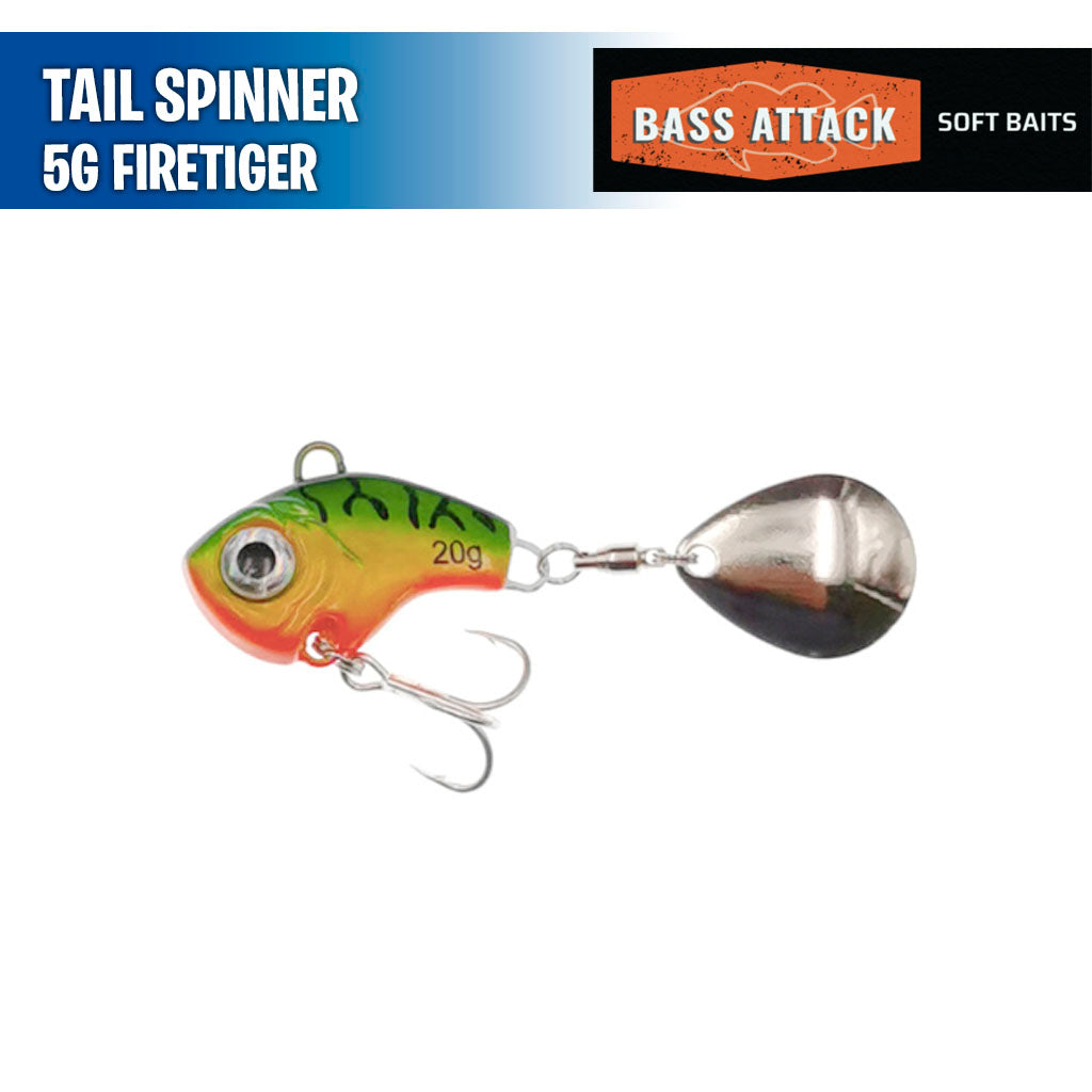 Tail Spinners 5g - Bass Attack | Fishing Depot.mx