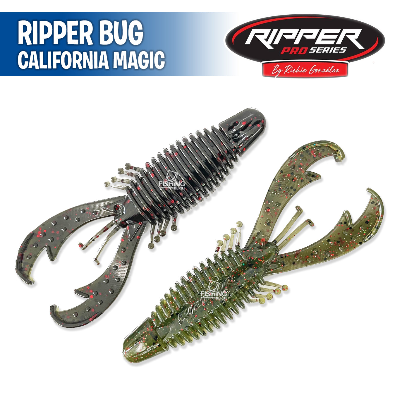 Ripper Bug 4" - Ripper Baits | Fishing Depot.mx
