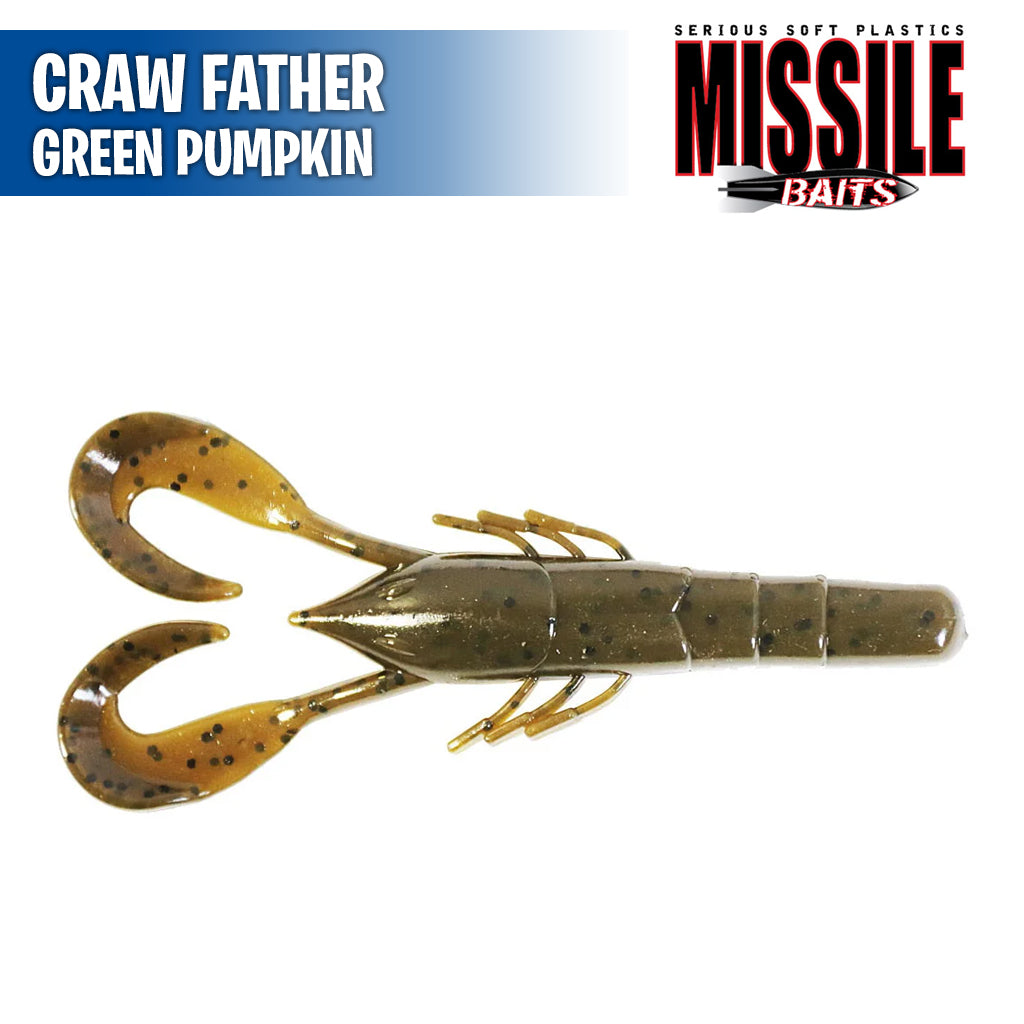 Craw Father 3.5" - Missile Baits | Fishing Depot.mx